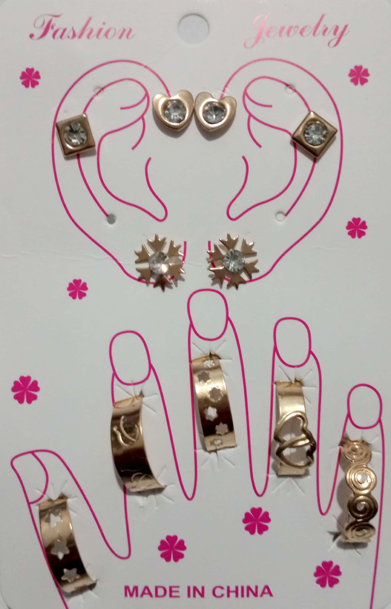 girls ears tops metal | Daraz.pk