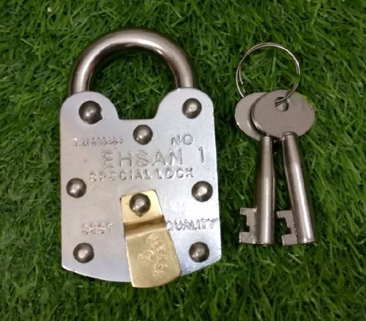 2.5" Double plated Big size Heavy duty Pad lock , Desi lock 2.5 ...
