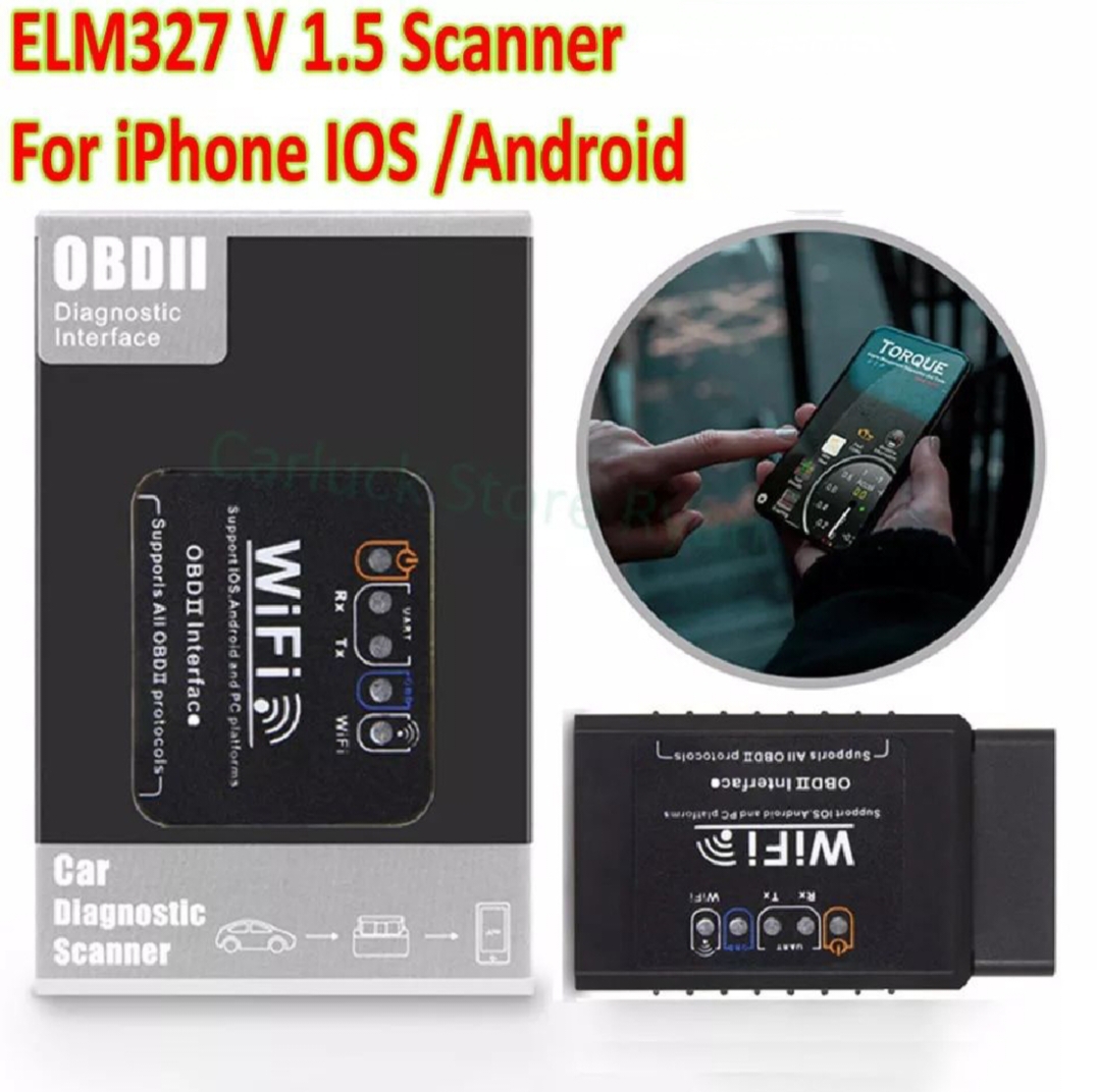 Elm327 Universal Diagnostics V1.5 WiFi | WiFi OBDII interface | Daraz.pk