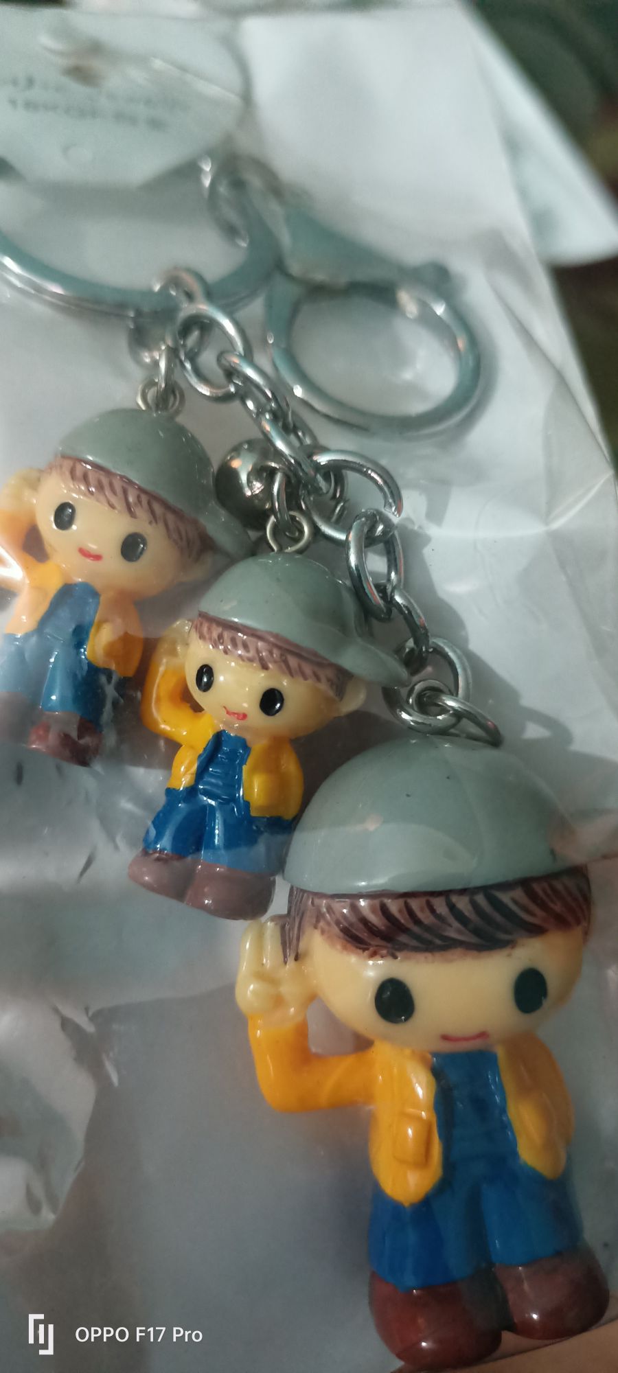 unique design PVC Fancy keychain for keys bags purse zipper wallet ...