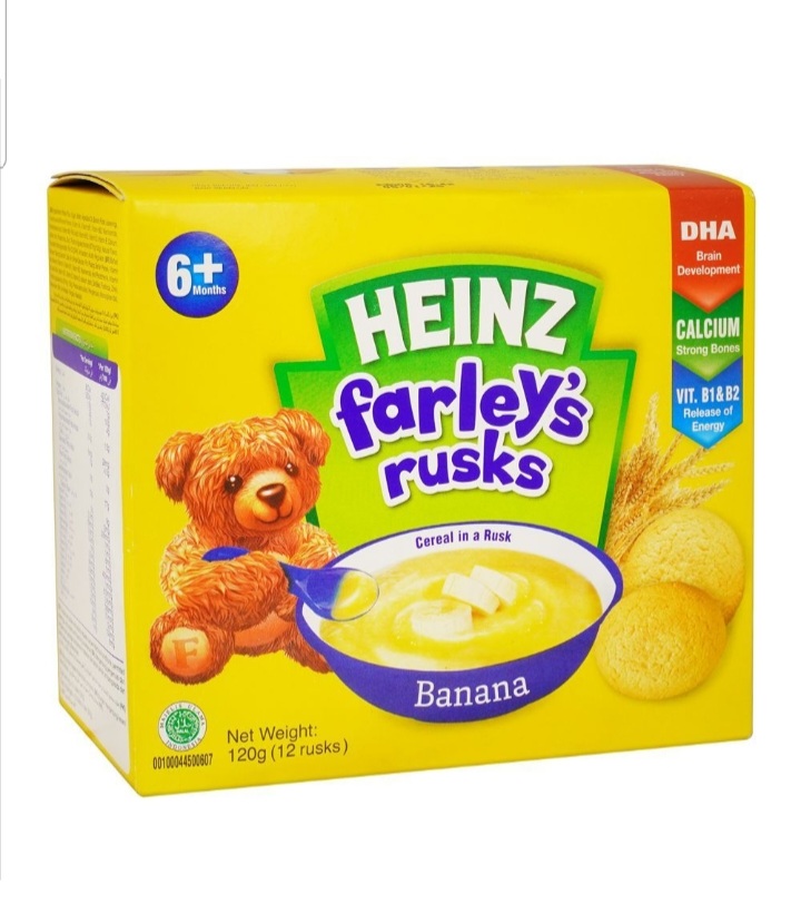 Heinz Baby Rusks Banana 120g. | Daraz.pk