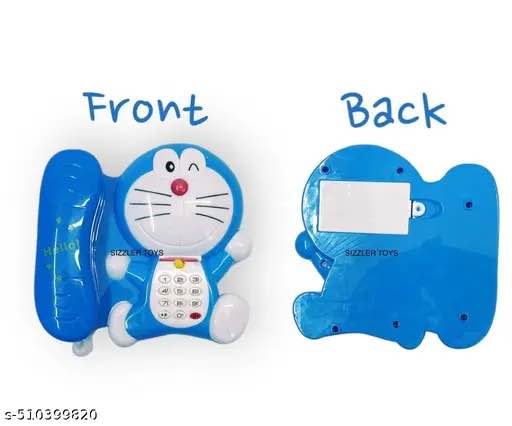 Doraemon-Themed Novelty Landline Toy Telephone for Kids 3 Years and ...