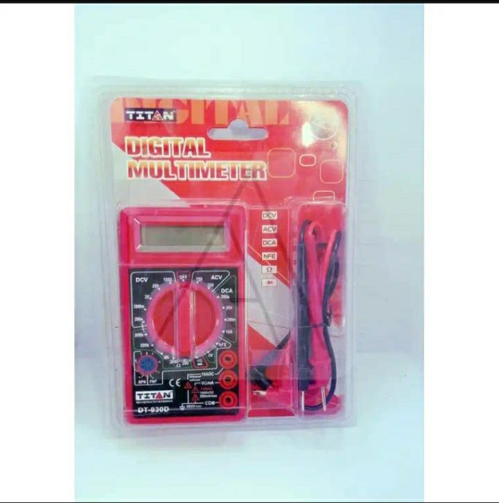 DT830D Branded Digital multimeter with Free 9V battery | Daraz.pk