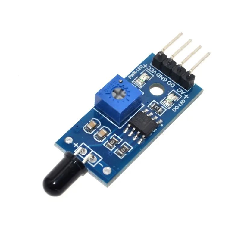 IR Flame Detection Sensor 3/4 Pin Module Fire Detector Infrared ...