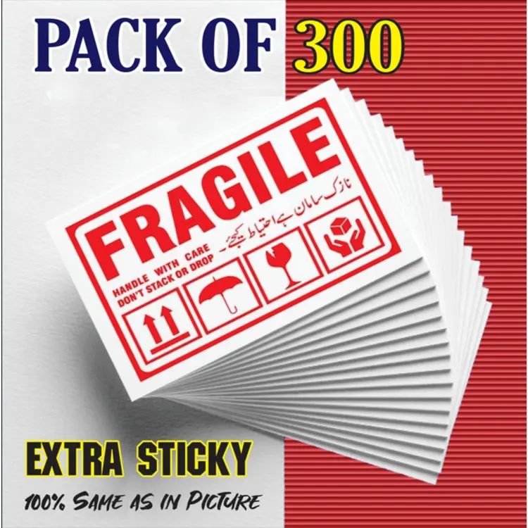 fragile sticker paper | Daraz.pk