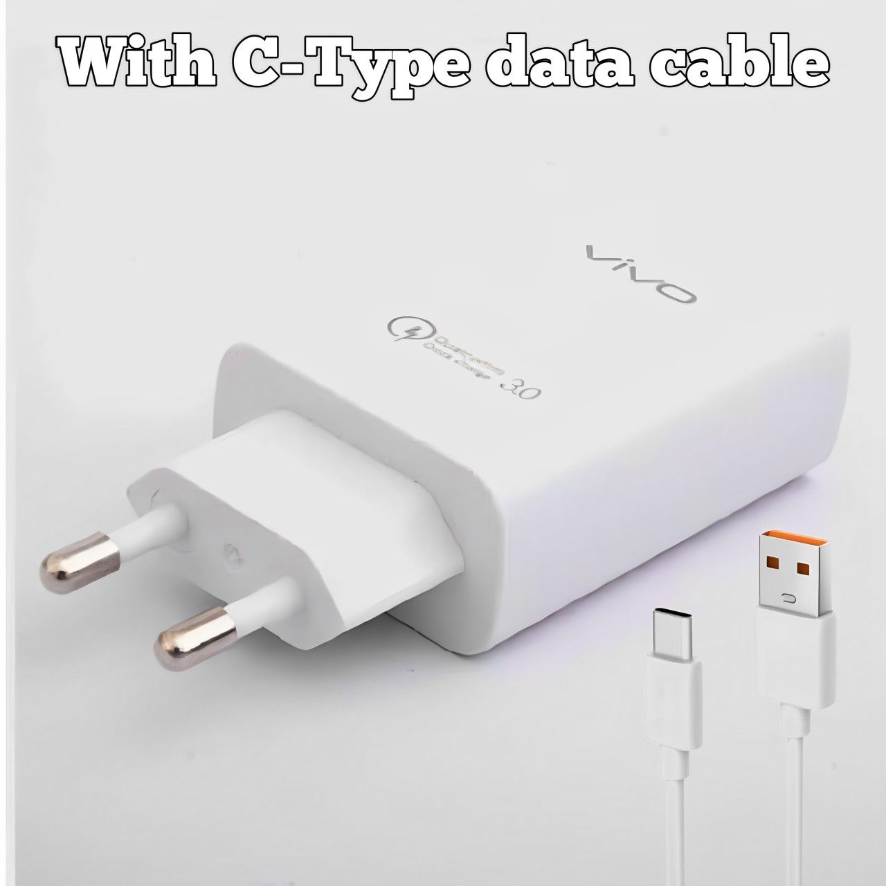99w Vivo original charger adapter with high speed charging + Micro data ...
