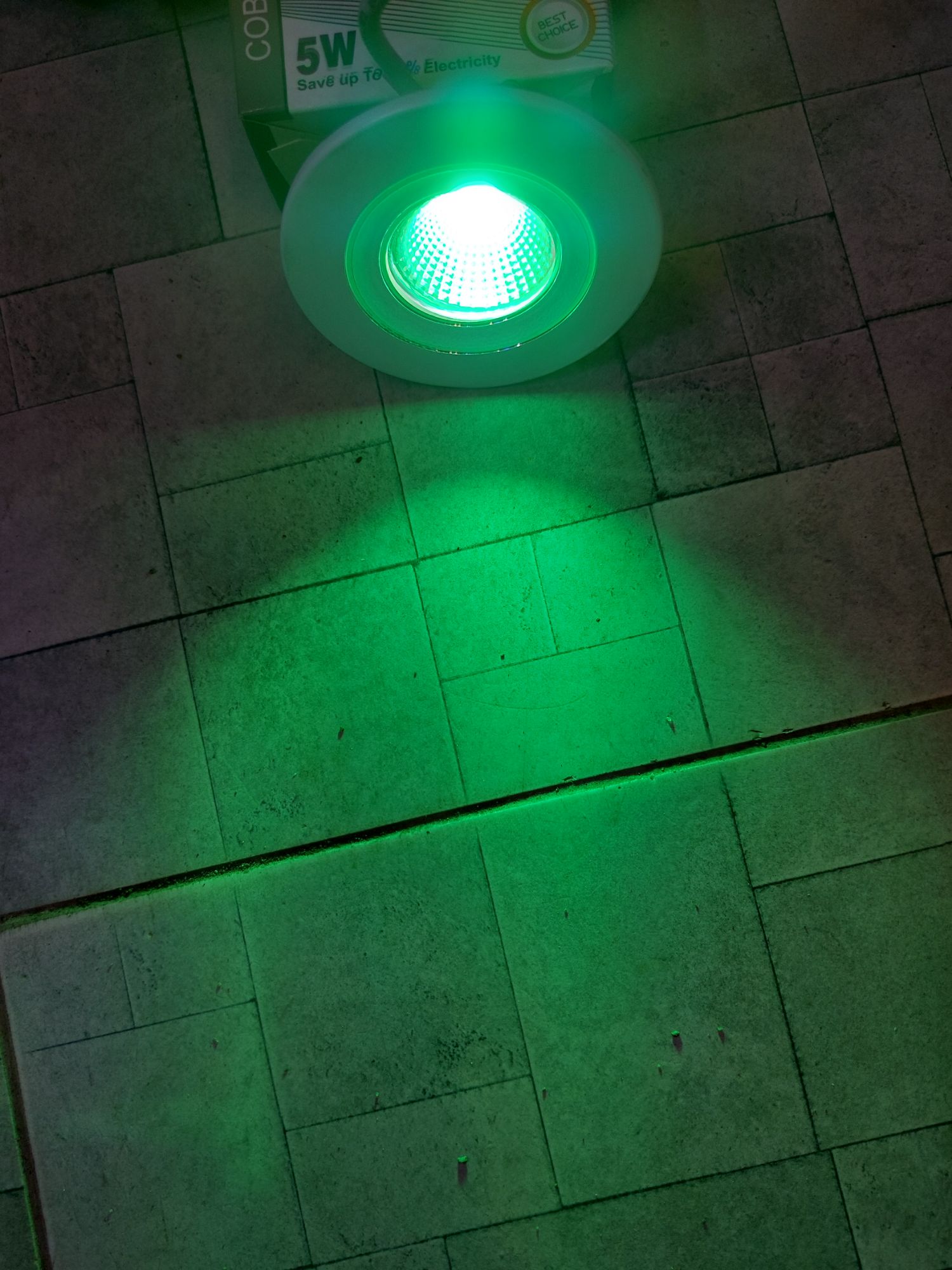 5W Small COB Ceiling Spot Light - Available in Red, Green, and Blue ...