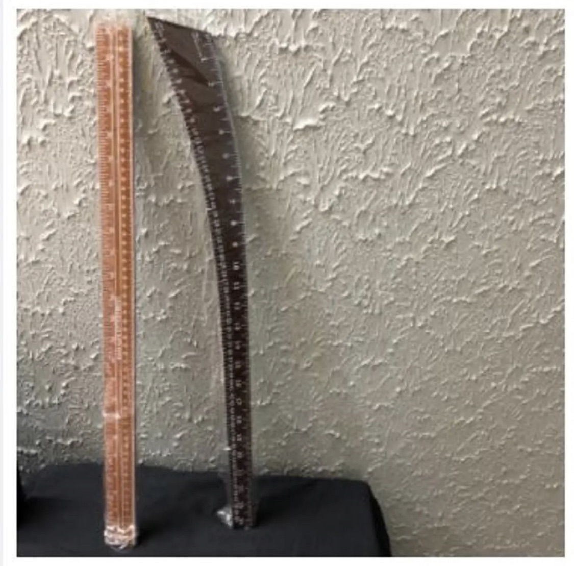 Trouser Cutting/Measuring Scale Set of 2 For Tailors | Daraz.pk