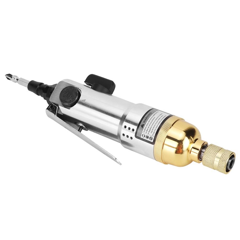 Cordless Screwdriver Set,1/4" Pneumatic Air Powered Screwdriver,9000Rpm ...