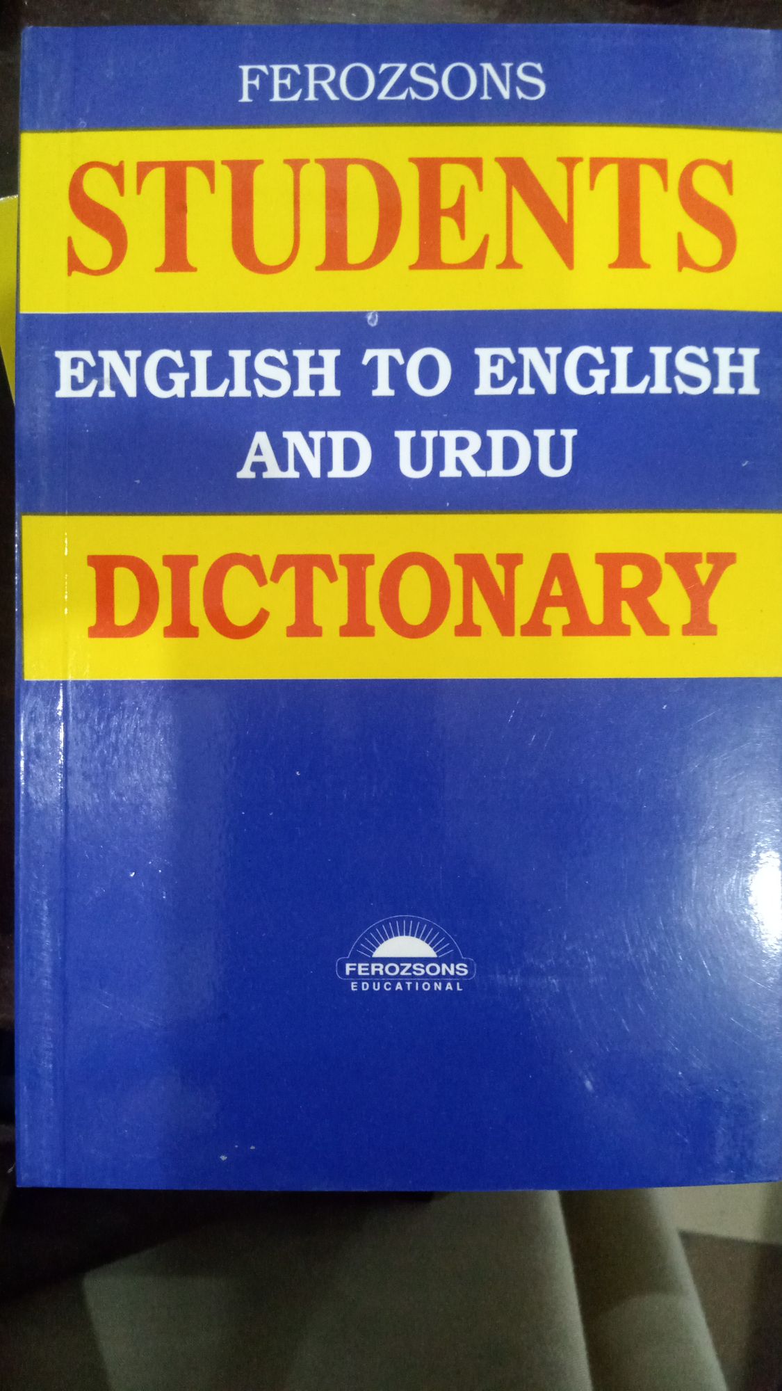 Student Dictionary English to English and Urdu | Daraz.pk