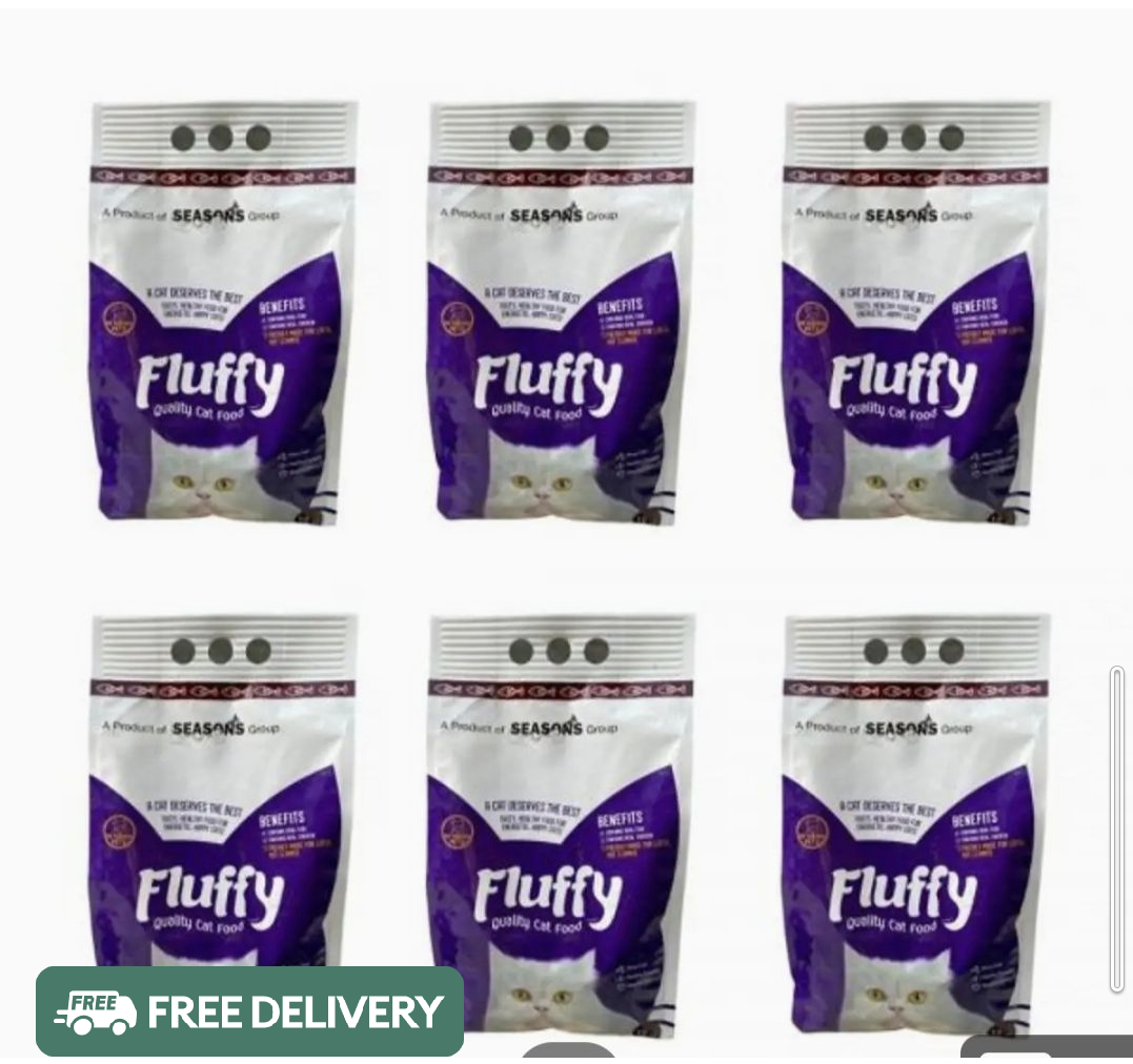 Fluffy Cat Food (6 x 1.2kg pack) | Daraz.pk