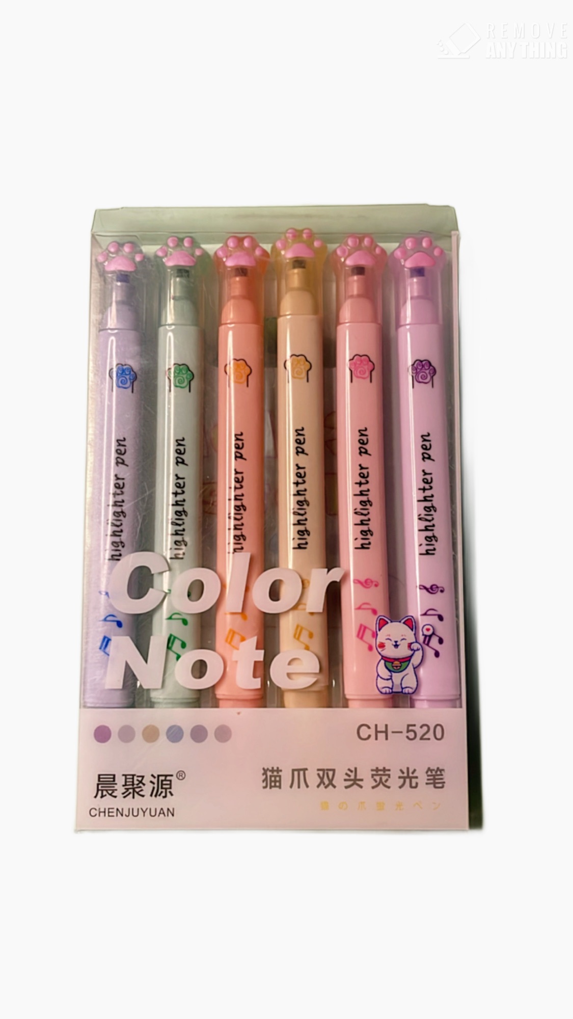Paw Highlighter Set With Six Different Colours | Daraz.pk