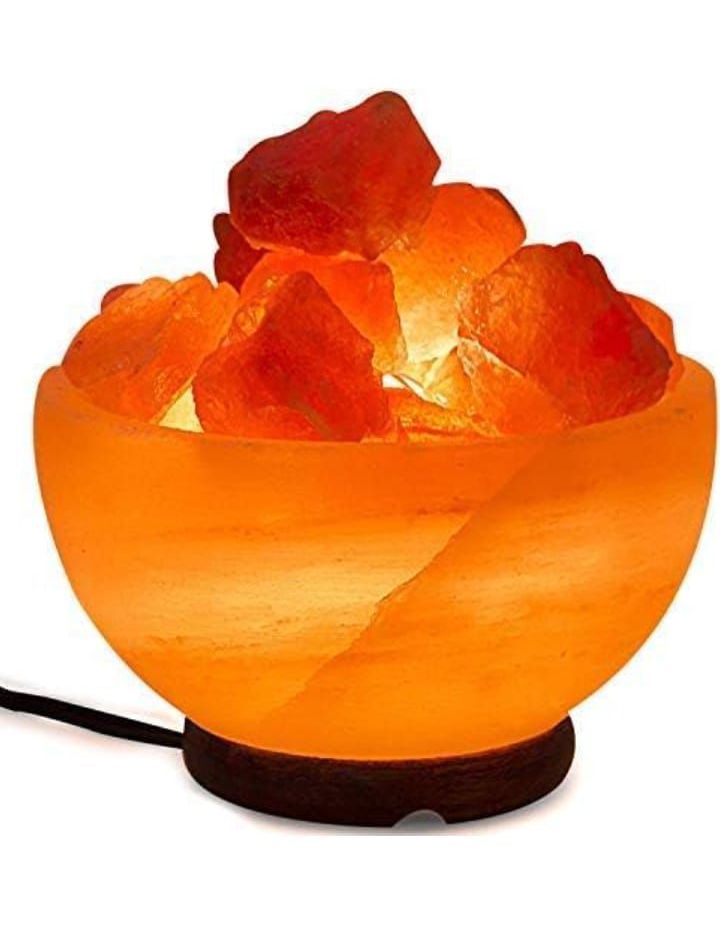 Alice mart 7 color changing led lights USB salt lamp Himalayan pink ...