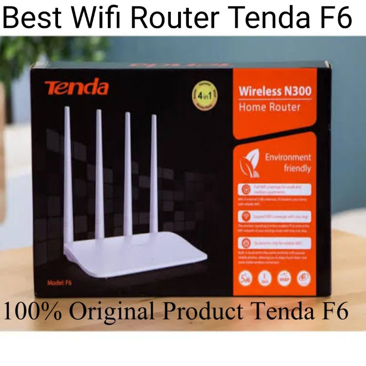 Tenda F6 Box Pack Wifi Router 100% Original Product | Daraz.pk