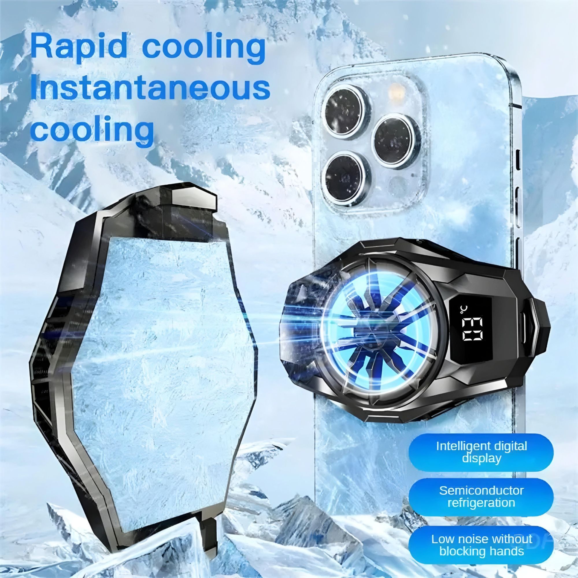 Cooling Fan S8 Lithe For Cooling Mobile Phones Mobile Phone Radiator ...