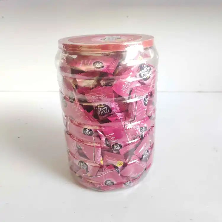 Mayfair Fruit Gala Strawberry 250 Pcs Jar | Daraz.pk