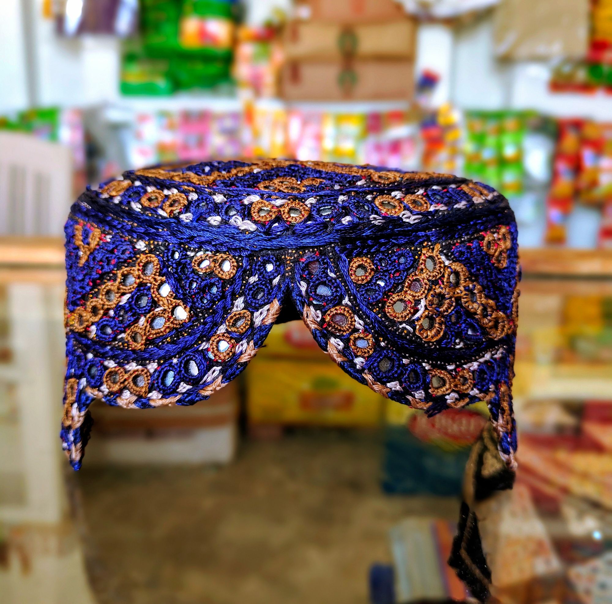 Handmade Cultural Sindhi Topi made with Two colour Commando CTC ...