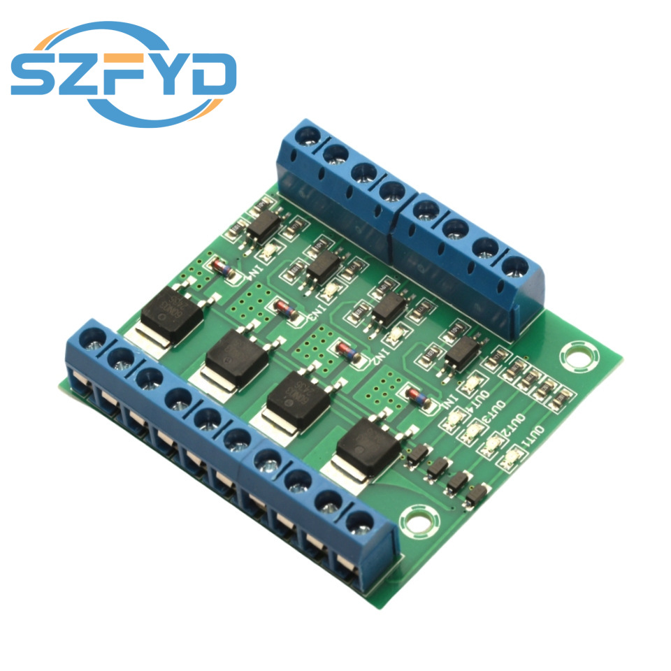 4-Channel PWM MOSFET Switch Controller – Optocoupler Isolated Driver ...