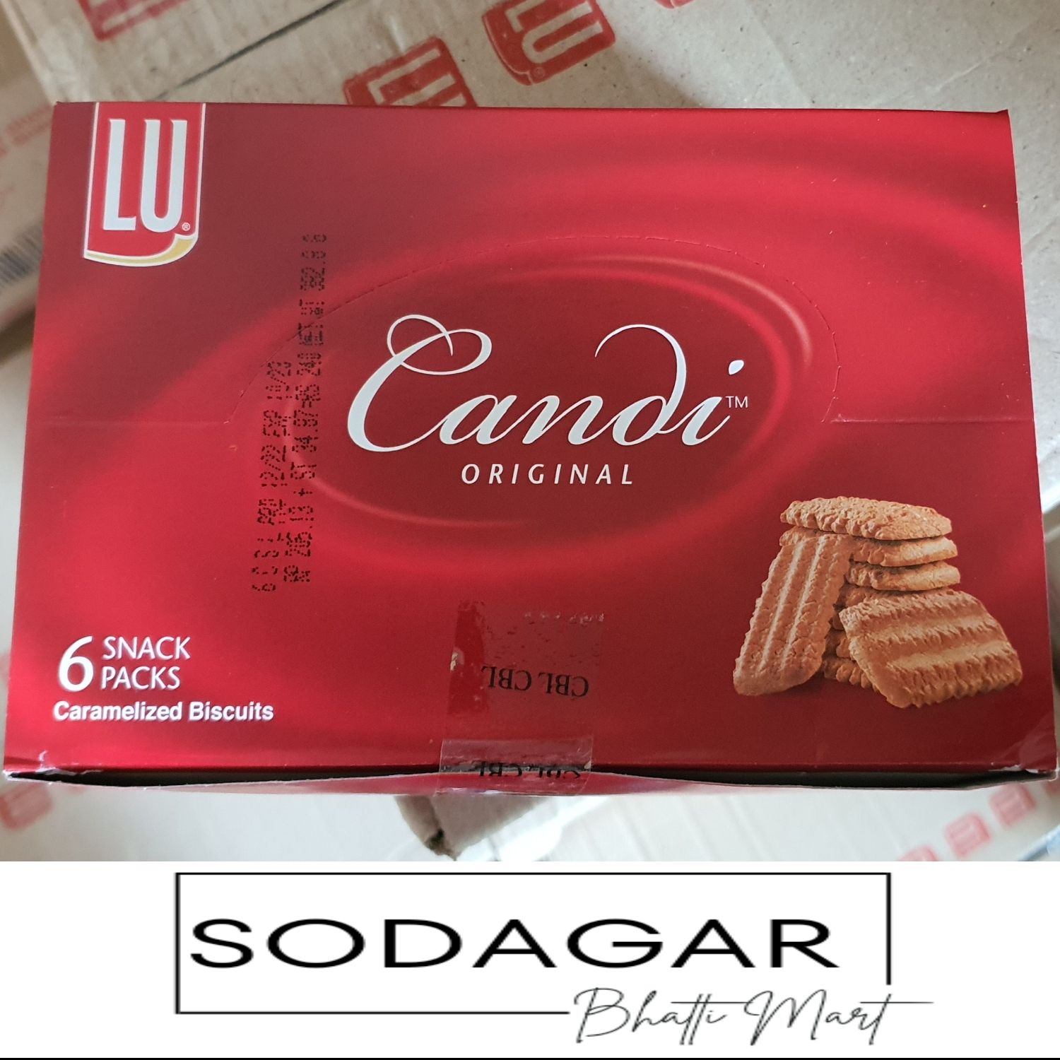 Candi original caramelized biscuits pack of 6 | Daraz.pk