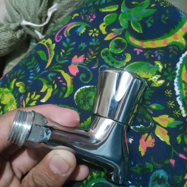 Super Asia Steel bib Cock with brass spindle | Daraz.pk
