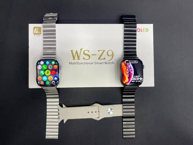 WS-Z9 Max Series 9 Smart Watch (Finger Tap Call Gesture) (Watch OS 10 ...