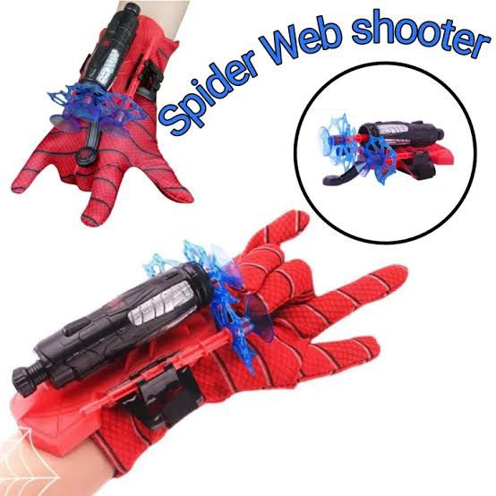 Spider Man Web Shooter Spider Role-play Hero Toy Darts Launchers With ...