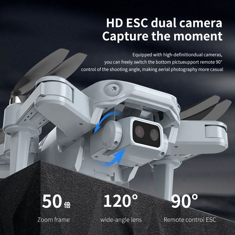 HD ESC dual camera capture moment and colorful lights unobstructed at ...