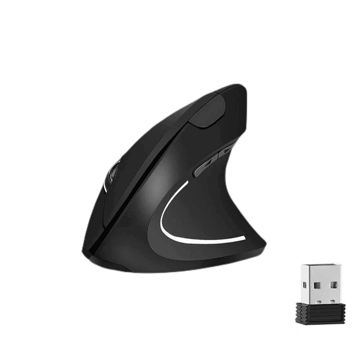 2.4G Vertical Wireless Ergonomic Mouse, Computer Mouse Optical Mouse ...
