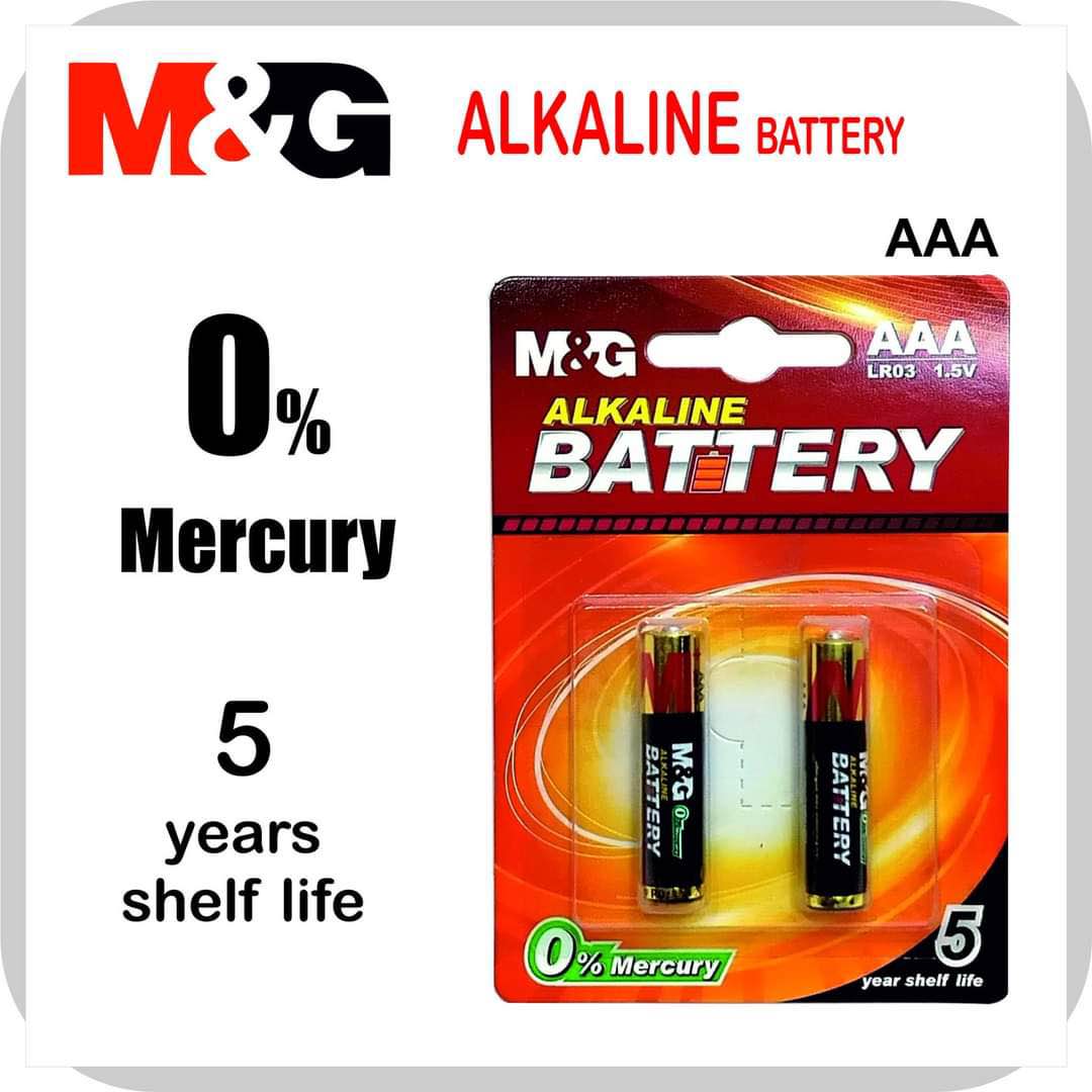 M&G Authentic AAA Premium Quality Batteries Pack of 2 | Daraz.pk