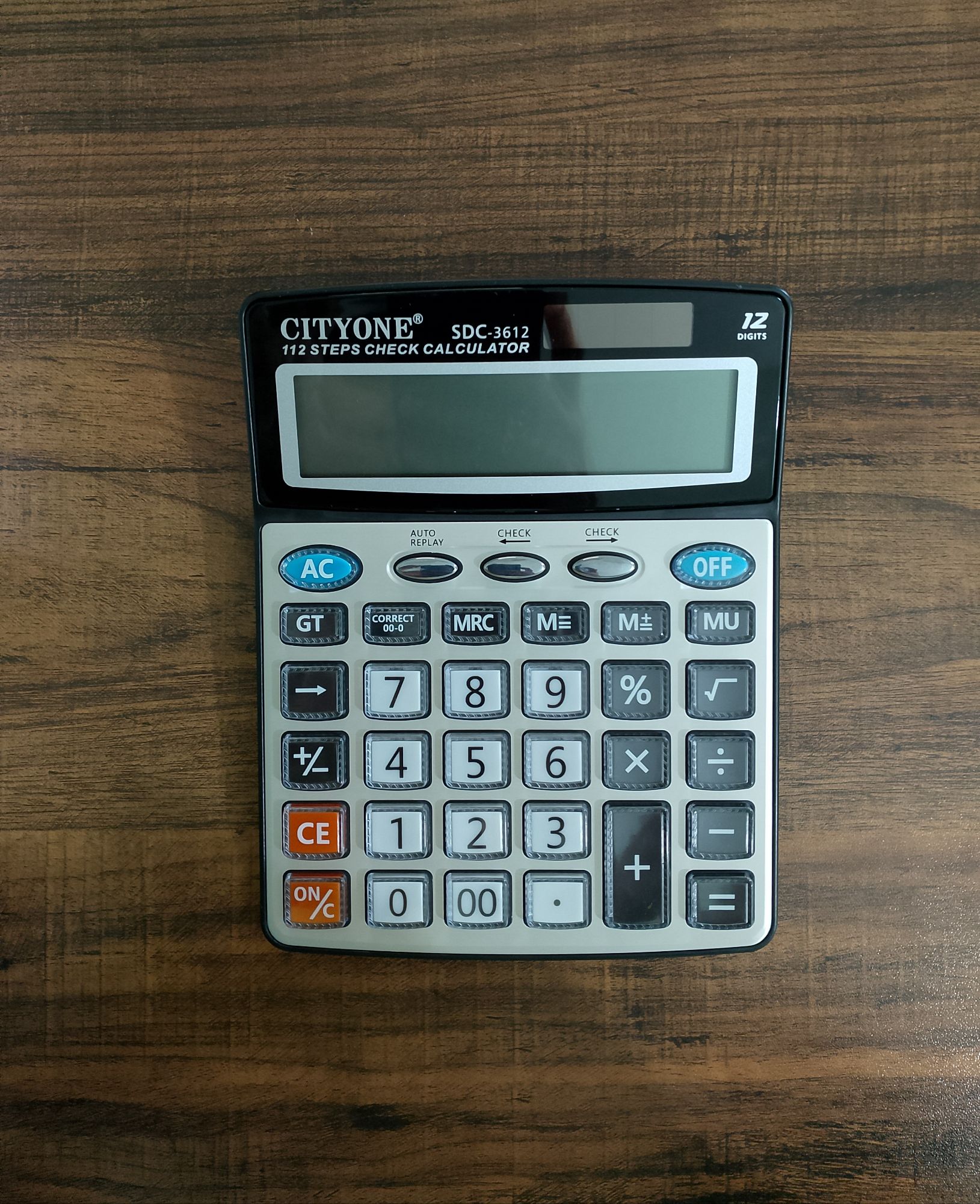 CITYONE SDC3612 Desktop Electronic Calculator 12 Digits - Desktop ...