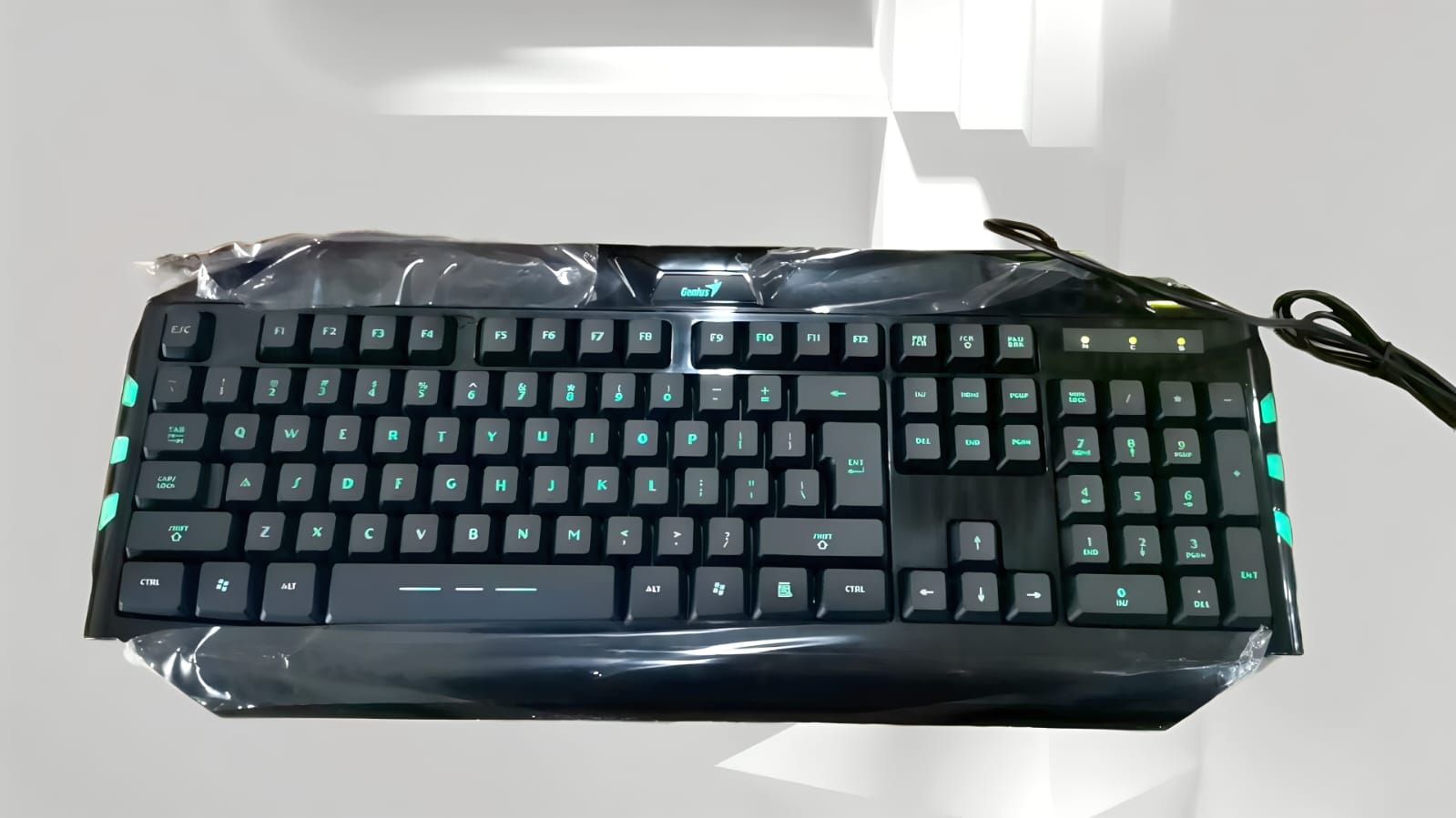 Keyboard backlight usb wired keyboard English USA layout | Daraz.pk