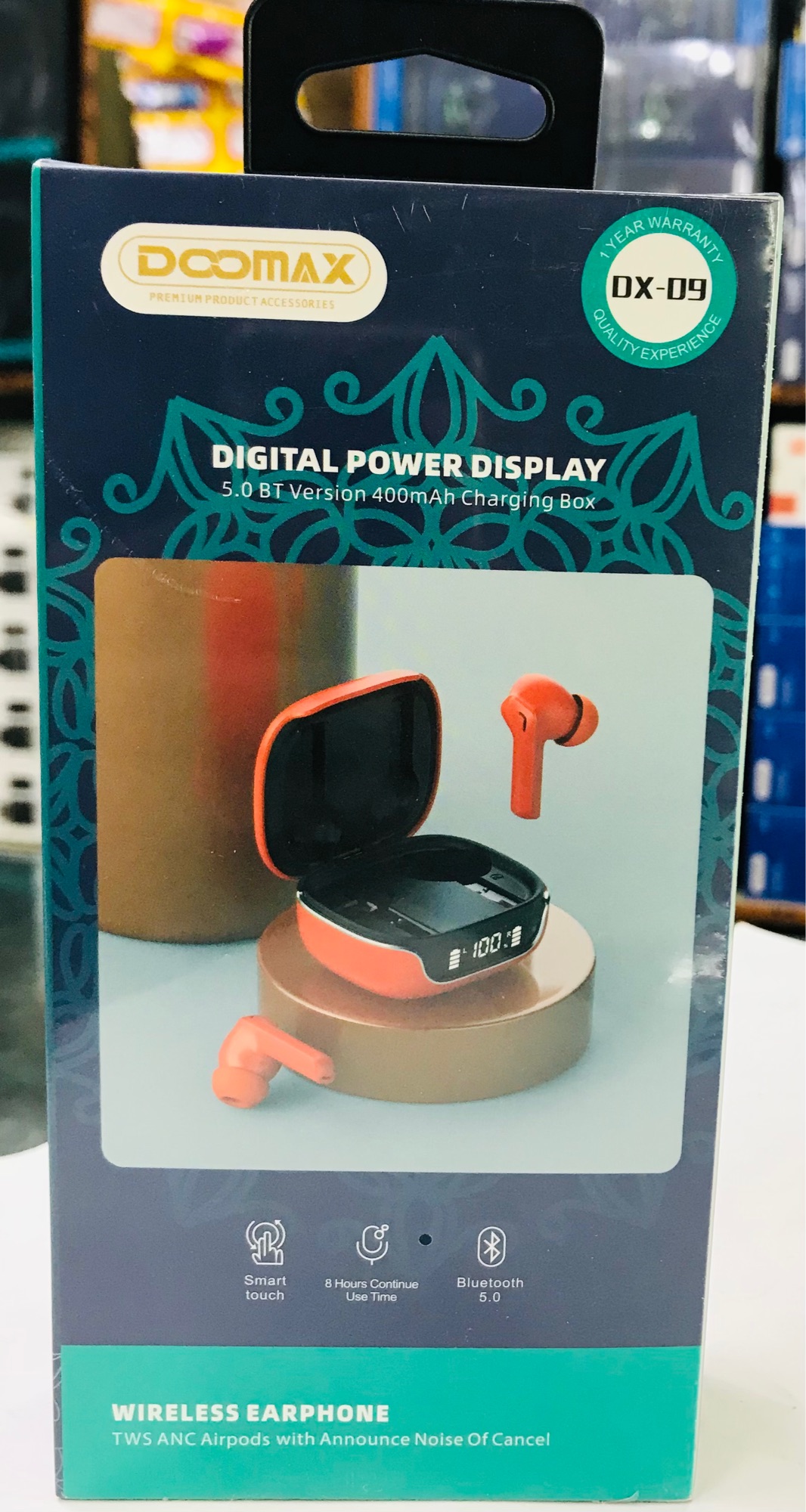 Doomax Digital Power Displays 5.0 Bt Version 400mAh Charging DX-09 ...