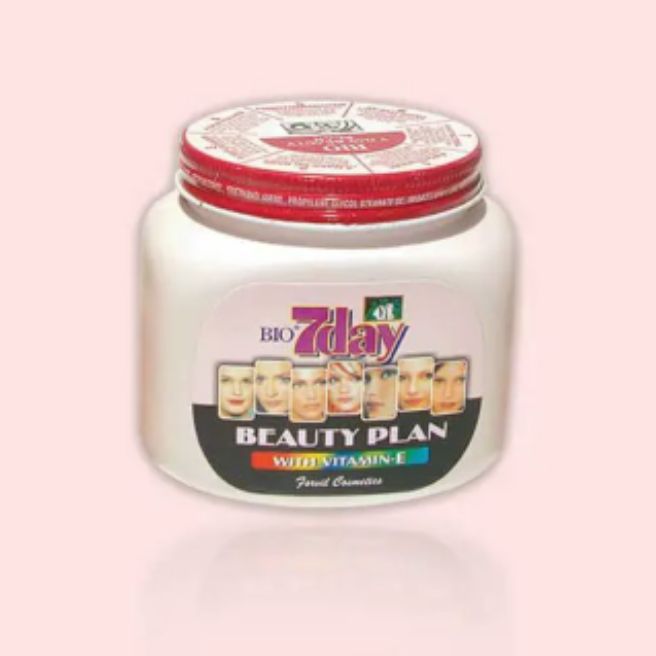 Bio 7 Day Beauty Plan Cream,With Vitamin E,Net Wt 525 Ml | Daraz.pk