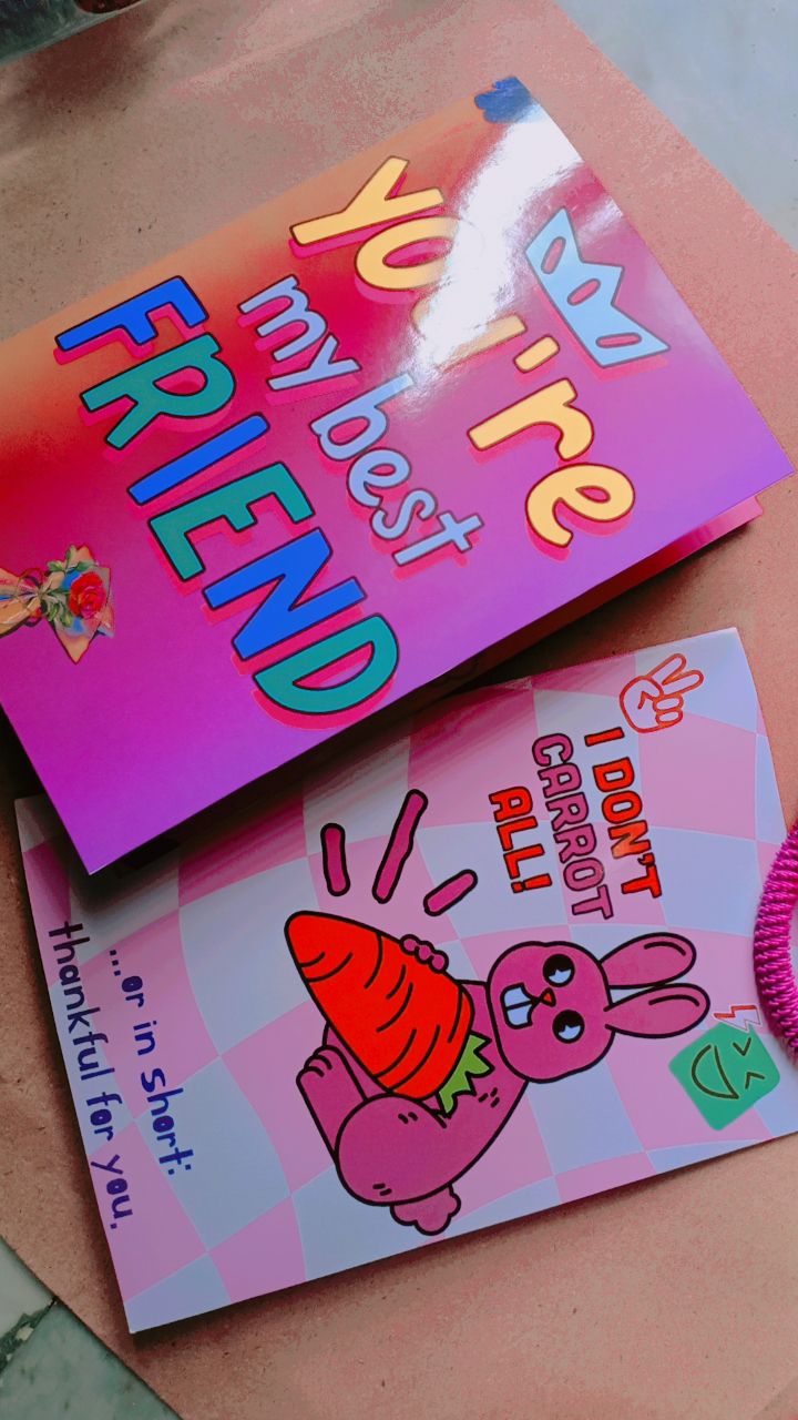 Pair of 2 Friendship Cards | Best Friendship | Best Friend Cards ...
