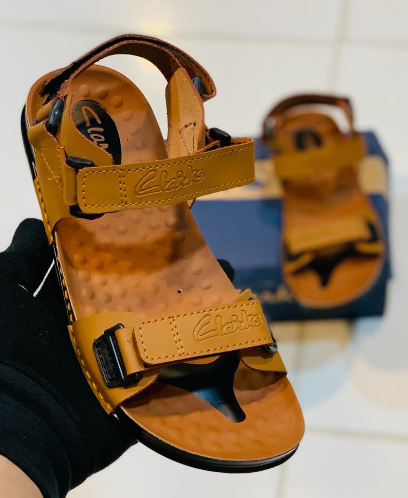 New Casual and Party Wear Synthetic Leather Sandals For Men Stylish in ...