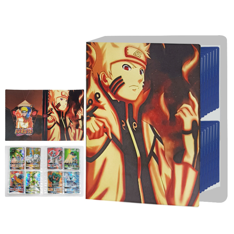 240pcs Card Album Book Naruto Dragon Ball Goku Vegeta ONE PIECE Luffy ...