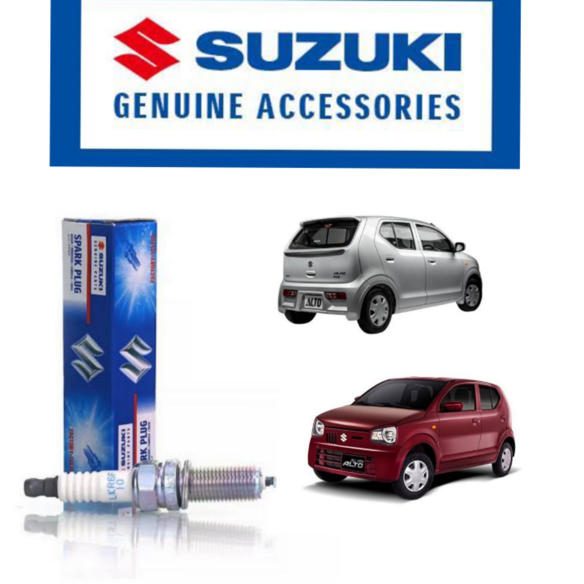 Spark Plug Suzuki Genuine Alto 660 cc LKR6F10 | Daraz.pk