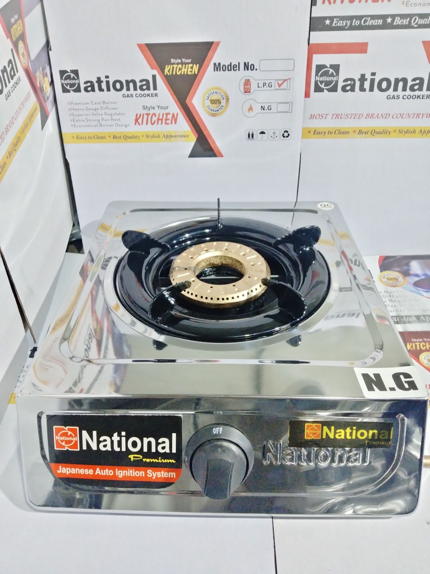 Stove Single Casted Iron Burner Auto Ignition | Daraz.pk