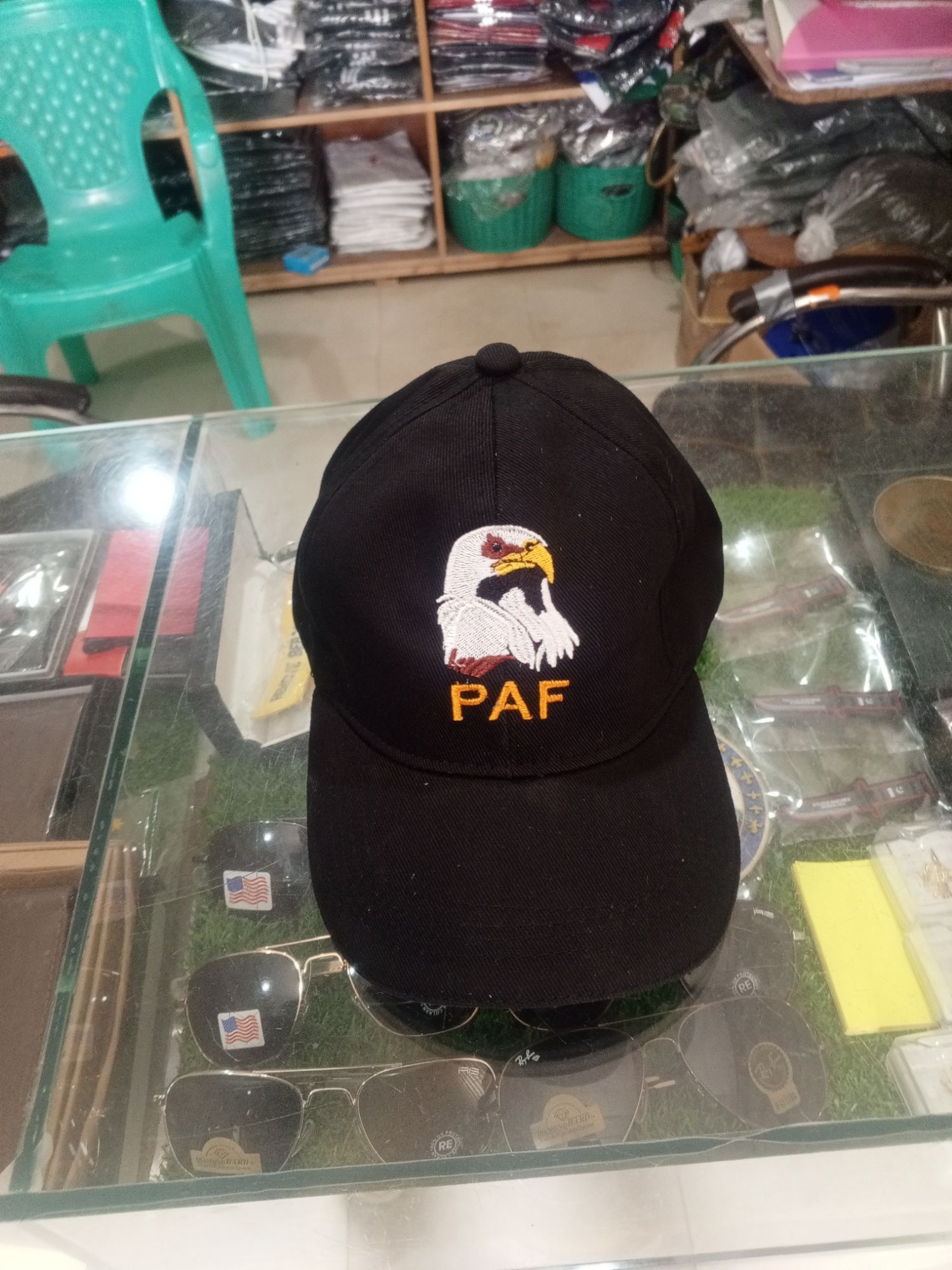 paf embroided logo caps | Daraz.pk