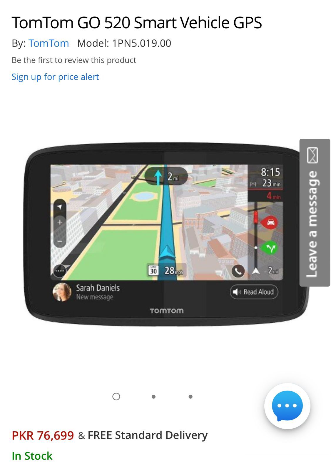 TomTom Truck Sat Nav GO Expert, 7 Inch HD Screen, with Custom Large ...
