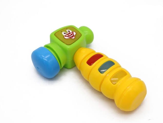 Clown Hammer Light Up Toy Game with Sound Effects Play Time Hammer with ...