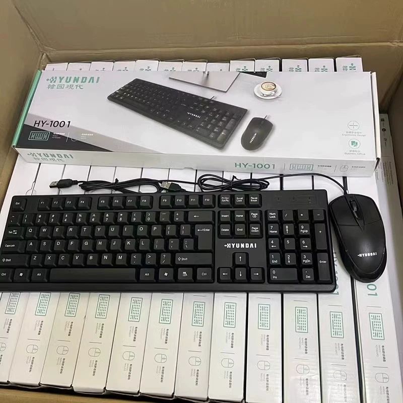 Hyundai HY-1001 keyboard and mouse combo | Daraz.pk