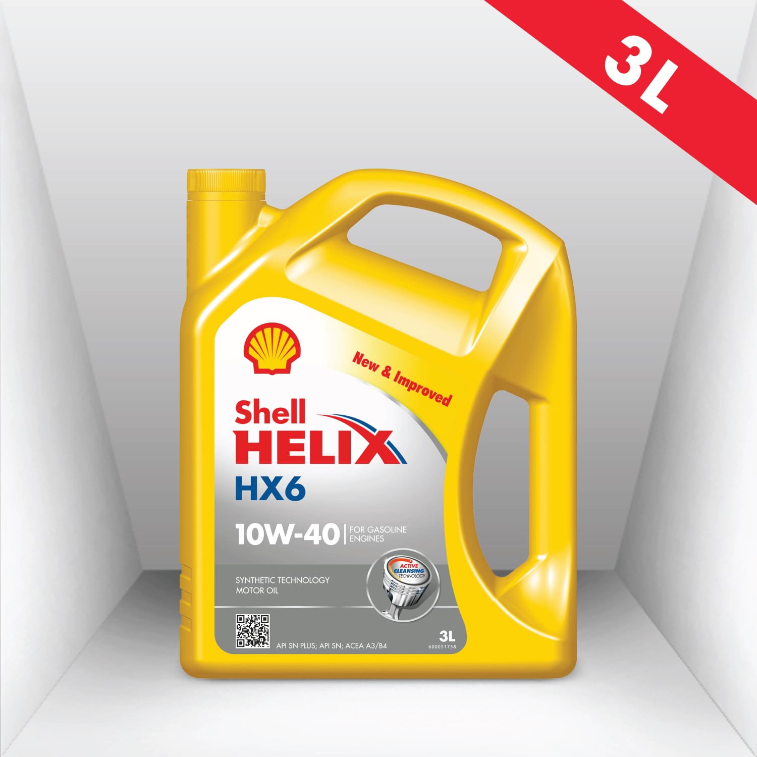Shell Helix Hx6 10w40 3L For Gasoline Engine | Daraz.pk