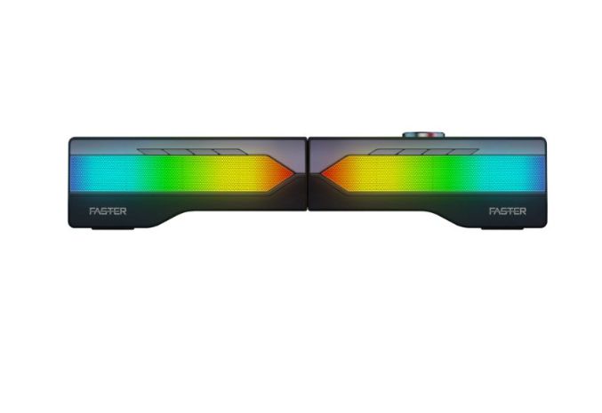 FASTER G2000 RGB Lighting Dual Gaming Wireless Speakers 10W | Daraz.pk