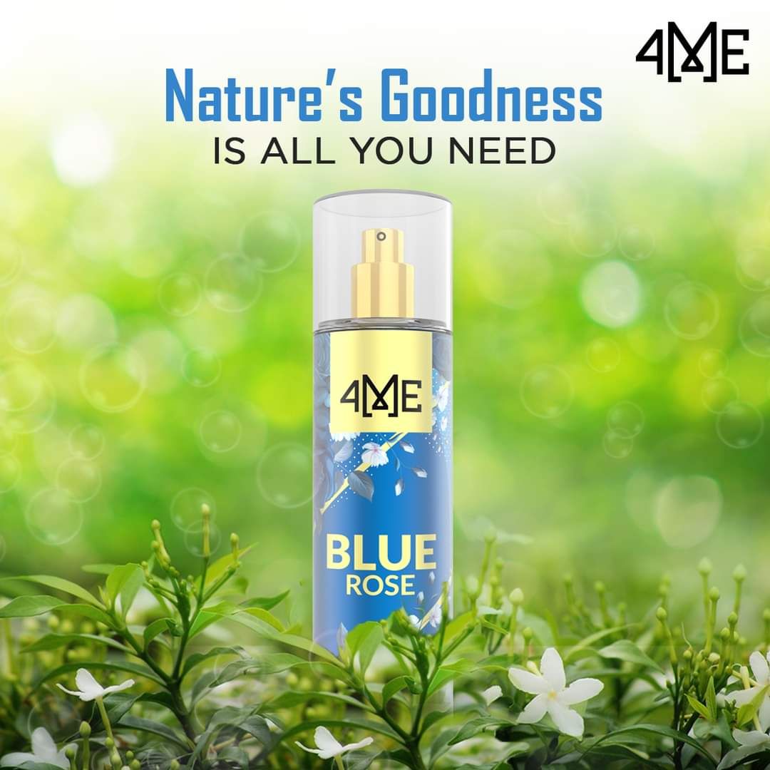 4ME Air Freshener Blue Rose Body Mist (200 ml) | Daraz.pk
