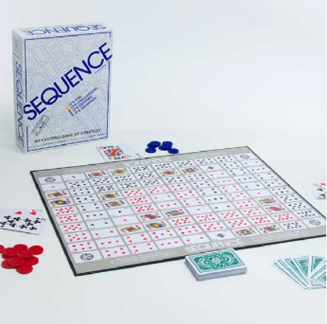 Jumbo Sequence Strategy Mat board game | Daraz.pk