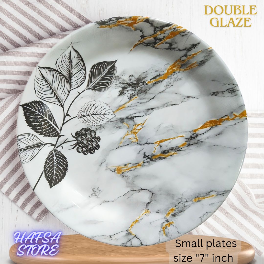 Set Of 6 Piece Quarter plates Set | Quarter Plates 7" inches ...