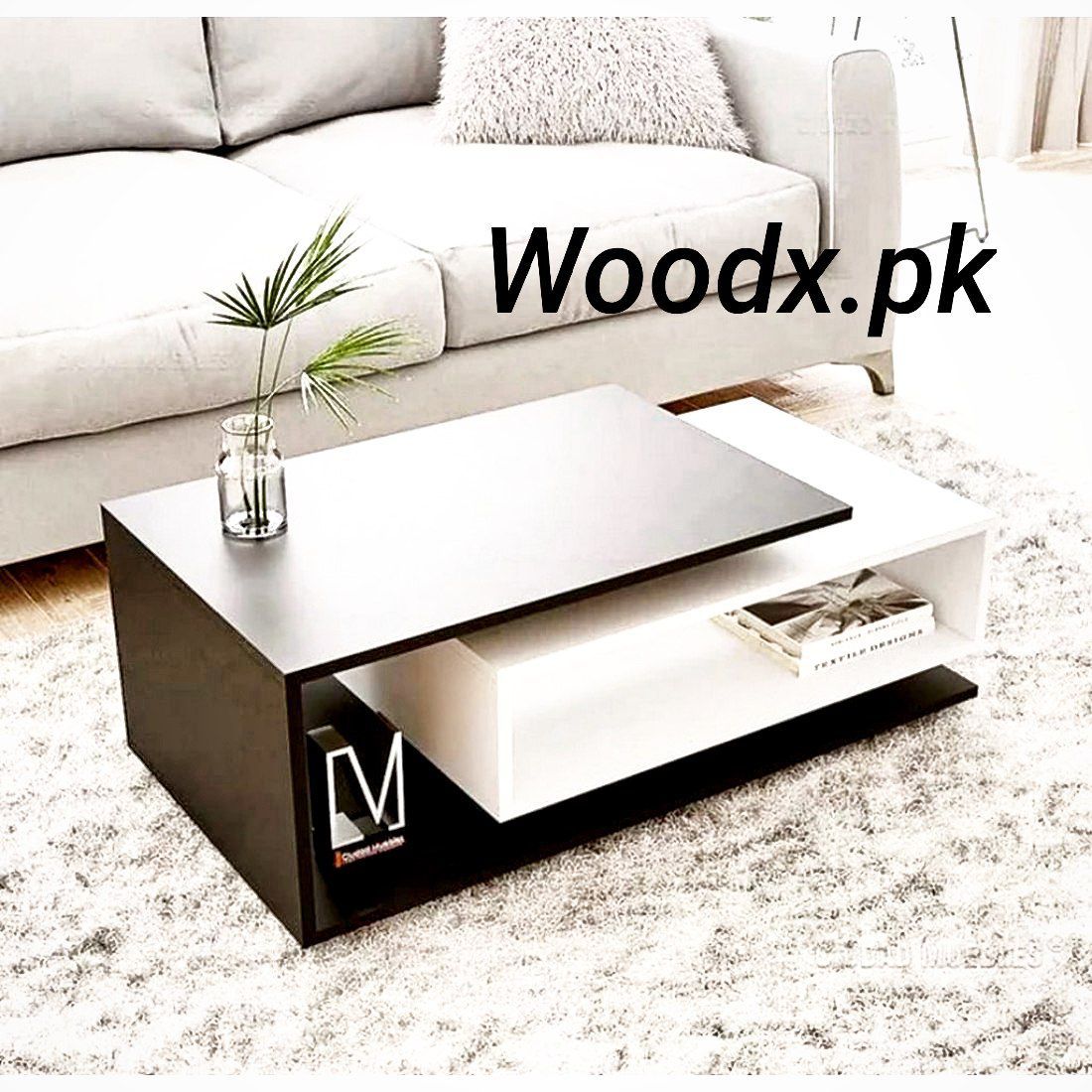 Wooden Rectangular Woodx.pk FURNITURE COFFEE TABLE / CENTRE TABLE ...