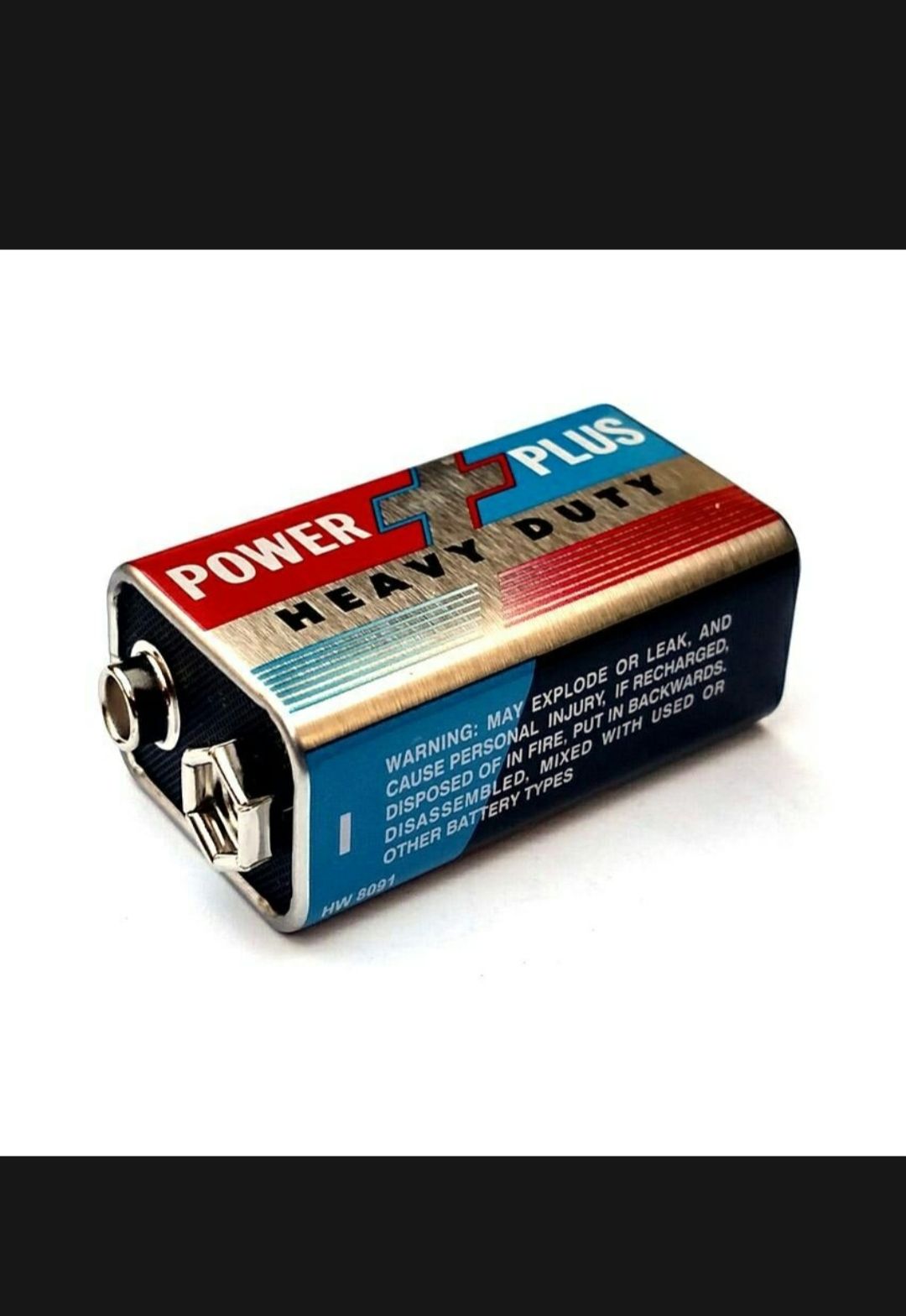 Pack of 2 Big King Heavy Duty Power Plus 9V Battery - Extra Power ...