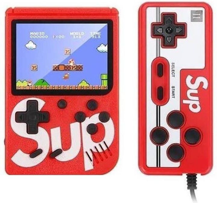 Double Game Box SUP 400 in 1 Retro Gaming Console Classic USB Charging Birthaday Gift For Kids ...